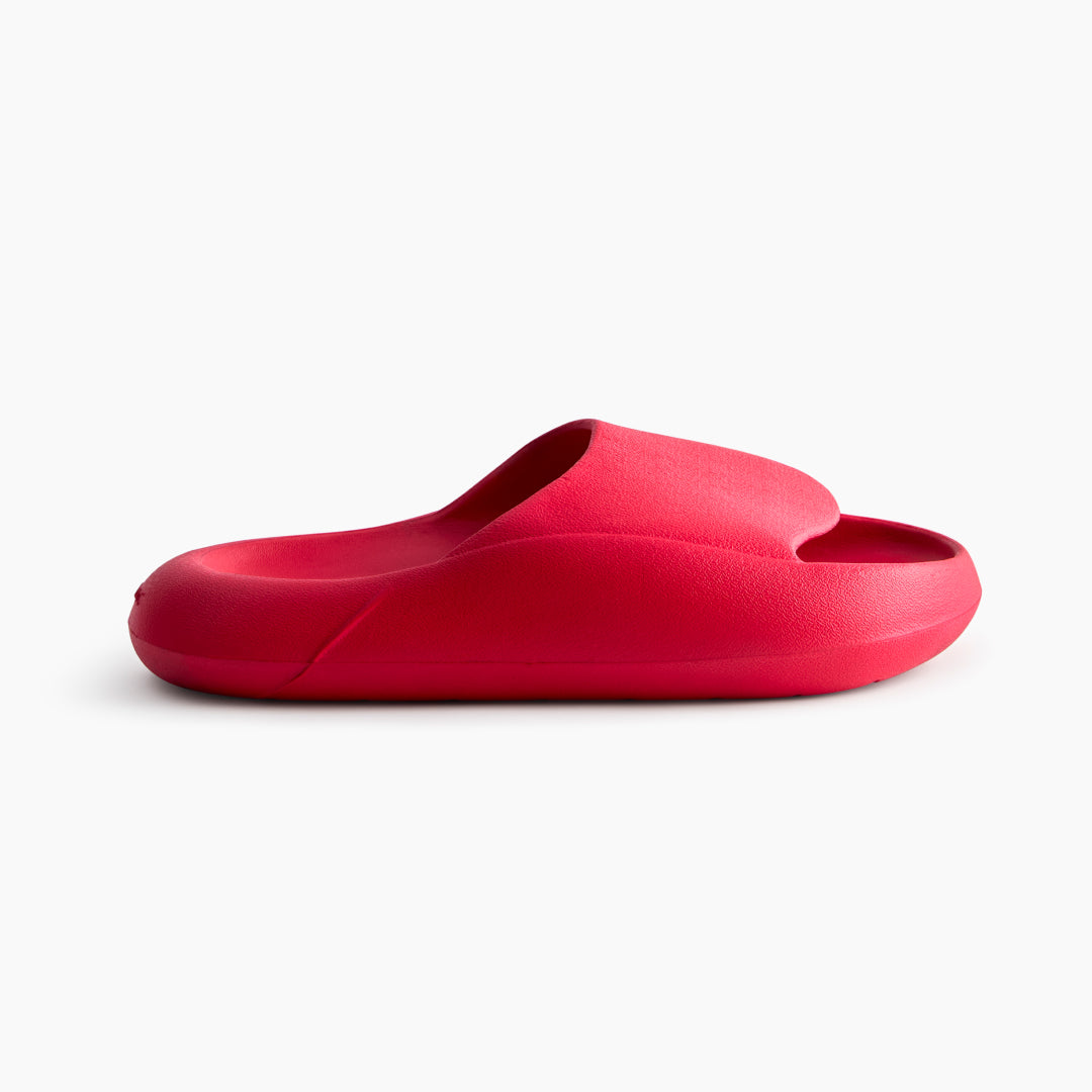 Buy Ludic Sliders in Go Red - Bold Comfort & Support