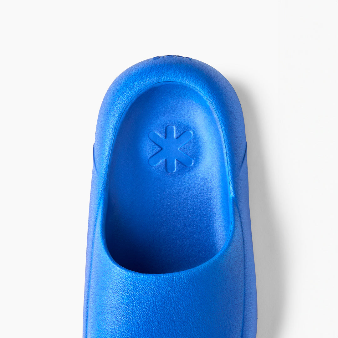 Buy Ludic Sliders in Jamun Blue - All-Day Comfort